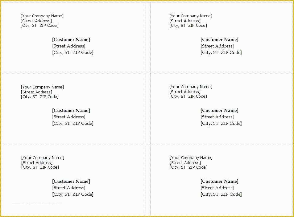 24 Labels Per Sheet Template Free Of Mailing Label Template Word 