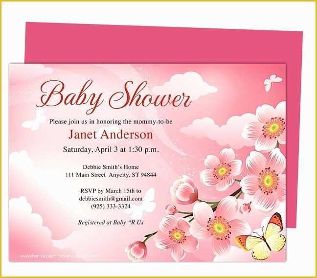  Baby Shower Invitation Card Template Free Download Of Baby Shower 