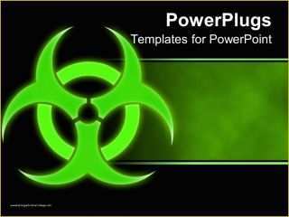 Biohazard Powerpoint Template Free Of Powerpoint Template Green Hazmat ...