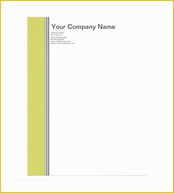 Construction Company Letterhead Template Free Of 10 Construction Pany 