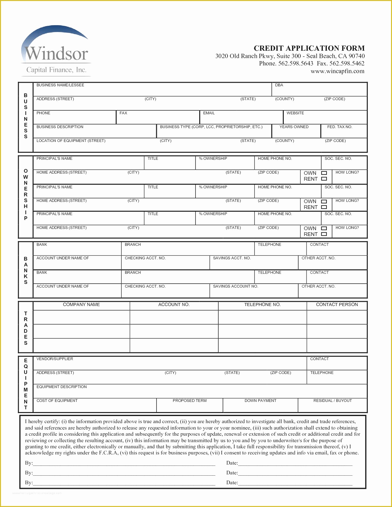 Credit Application Form Template Free Of Business Credit Application Credit Application Form Template Free Of Business Credit Application