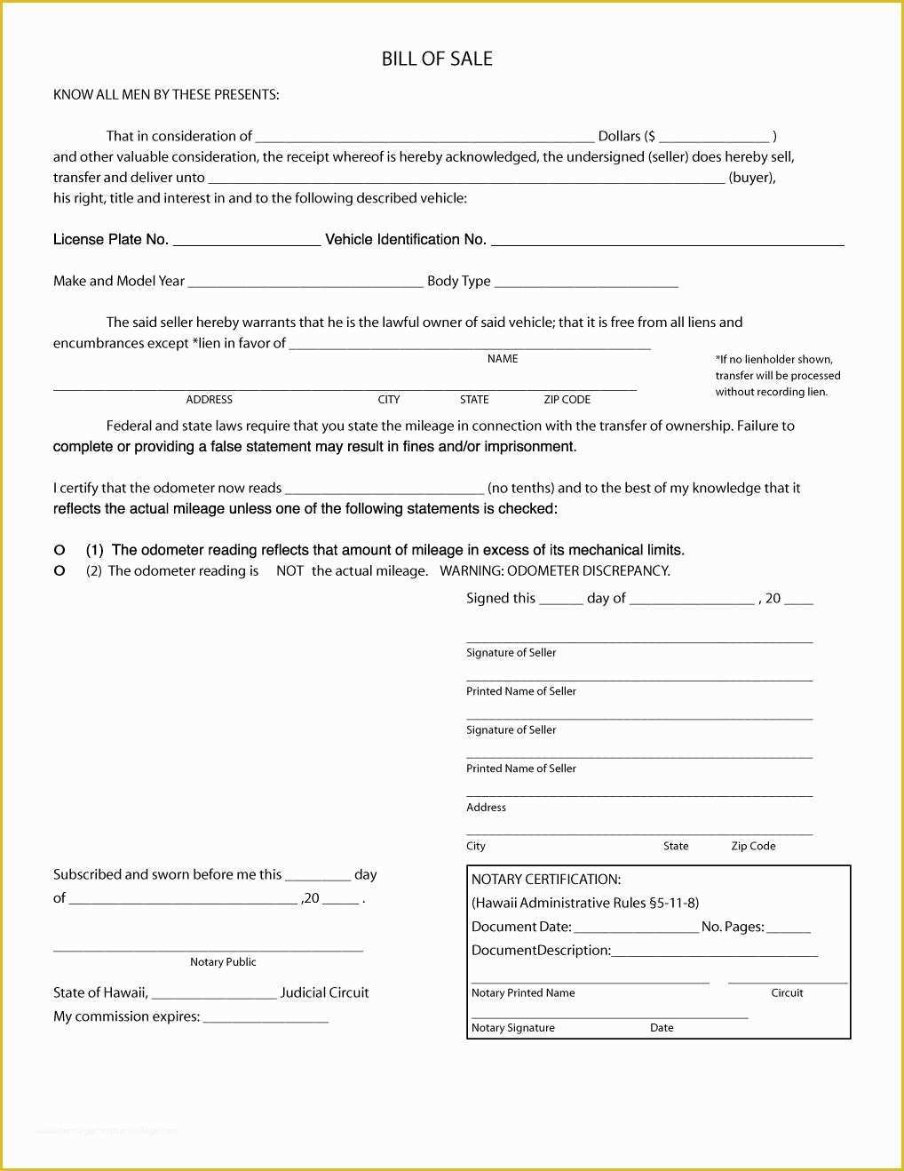 Free Bill Of Sale Template Of 46 Fee Printable Bill Of Sale Templates 
