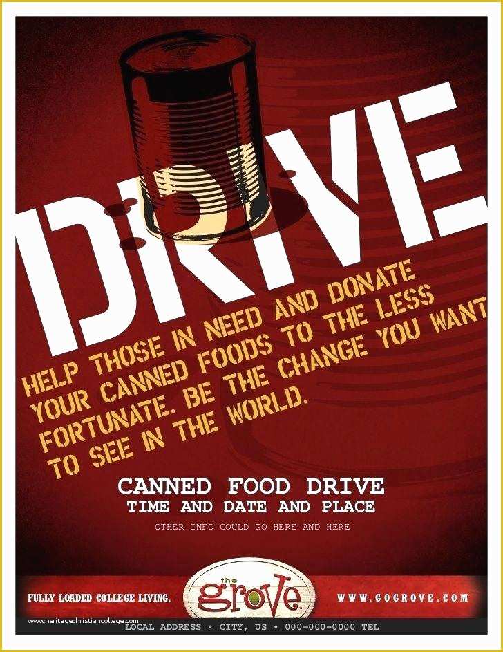 Free Can Food Drive Flyer Template Of 10 Best Of Free Printable Food 