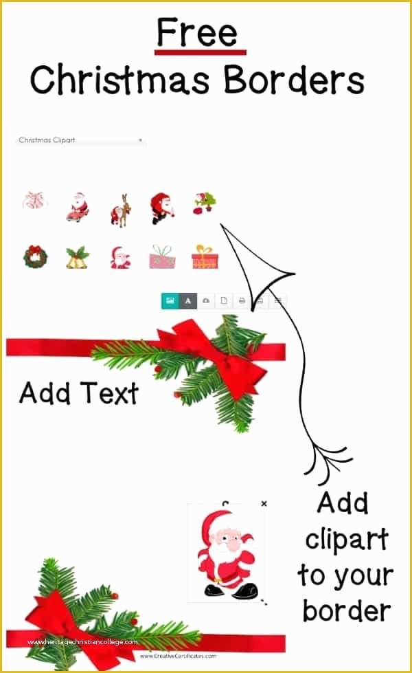 Free Christmas Border Templates Of Free Christmas Border Templates 