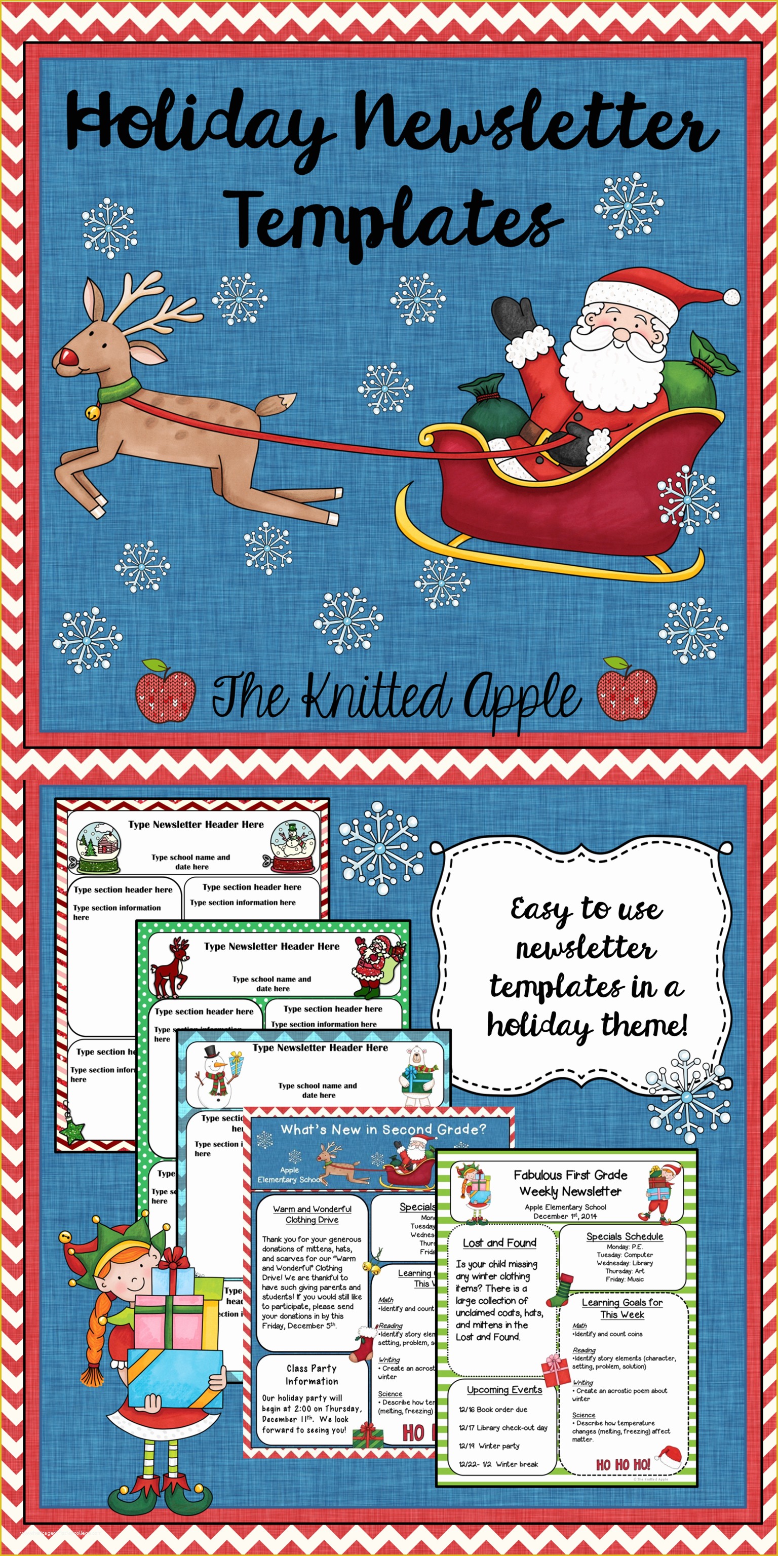 Free Christmas Newsletter Templates Of Free Newsletter Templates In A 