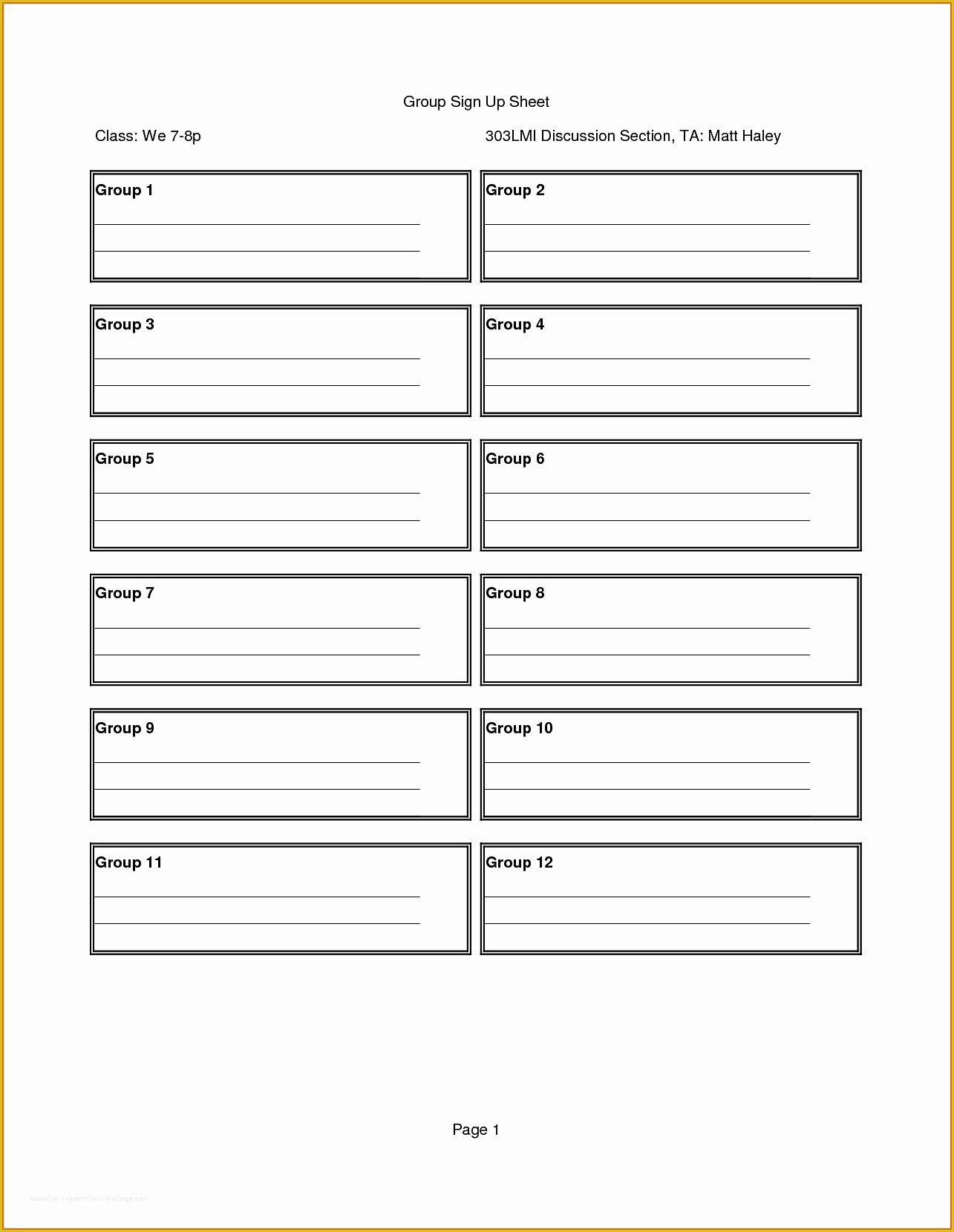Free Email Templates Of Blank Sign Up Sheet Mughals 