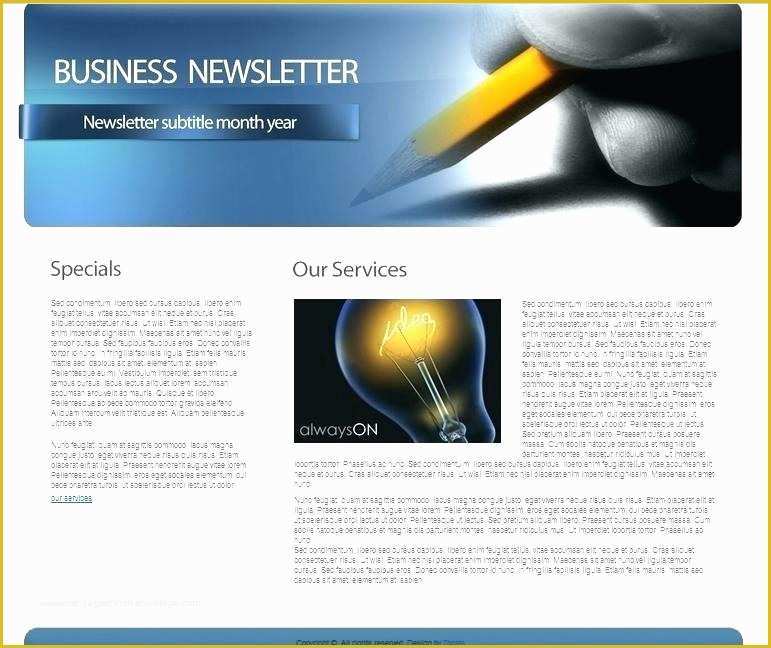 Free Google Newsletter Templates Of Google Docs Newsletter Template 