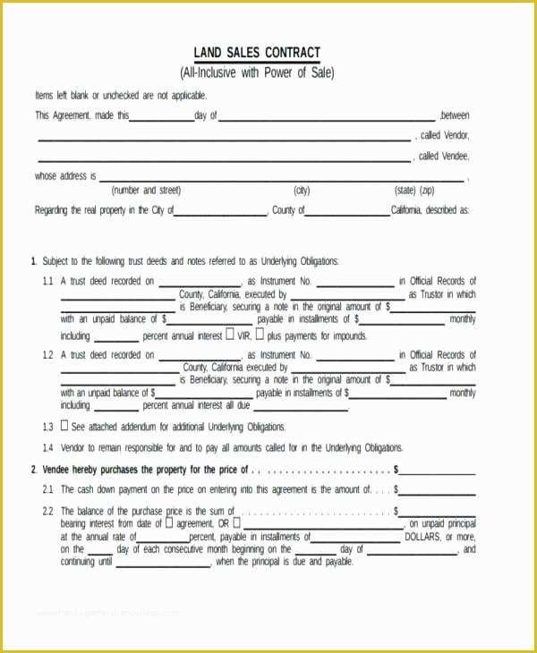 Free Lease Purchase Agreement Template Of Sale Agreement Template For 