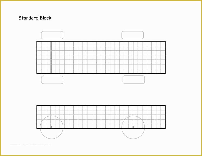 Pinewood Derby Blank Template