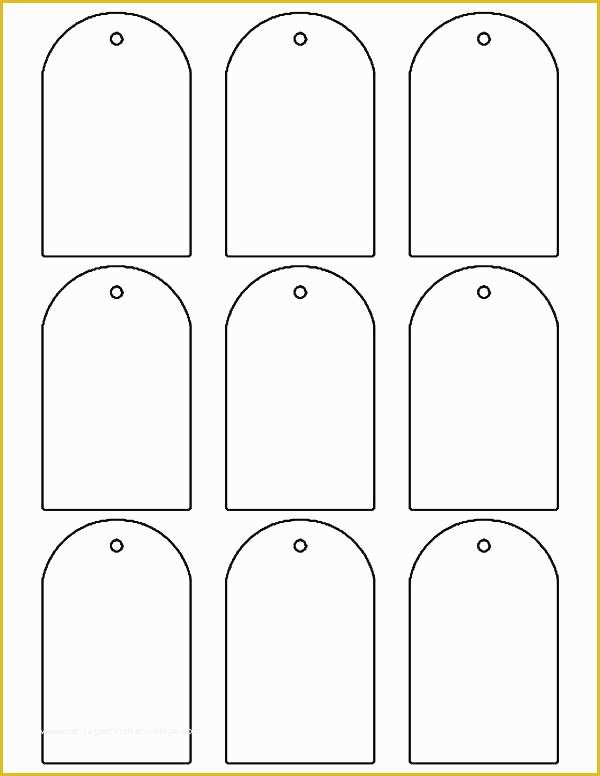 Free Printable Gift Tag Templates For Word Of Template For T Tags 