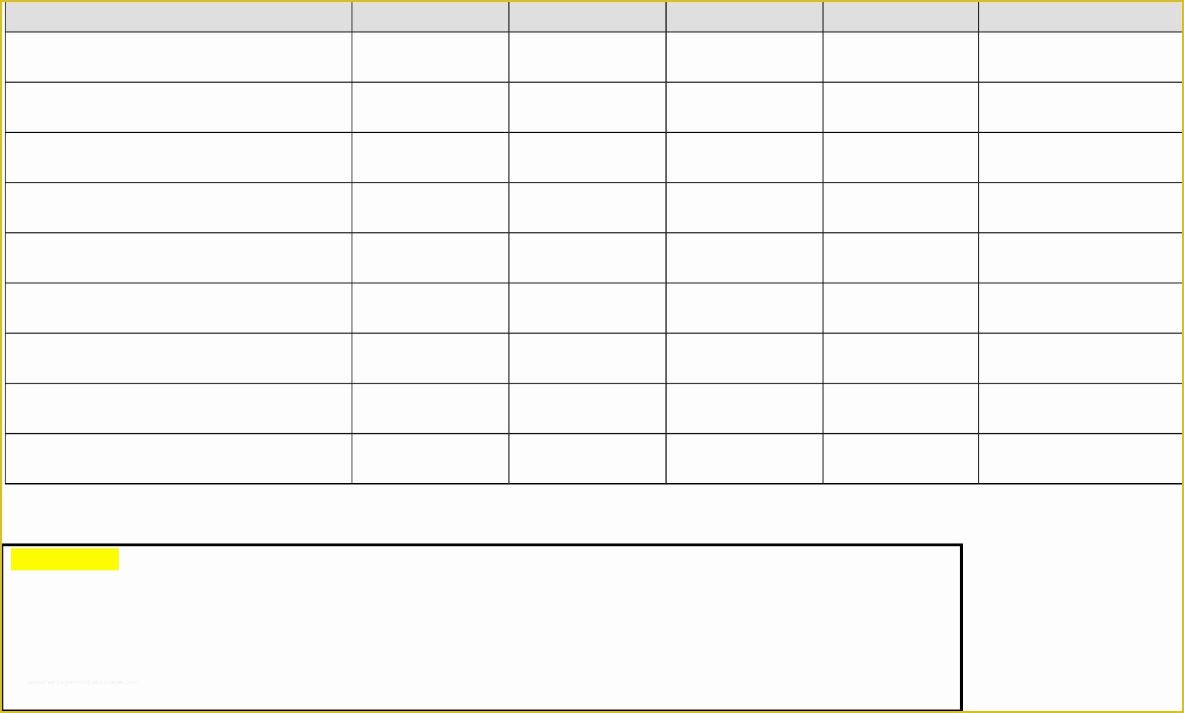 Free Size Chart Template Of Blank Raci Chart Template Free Download 