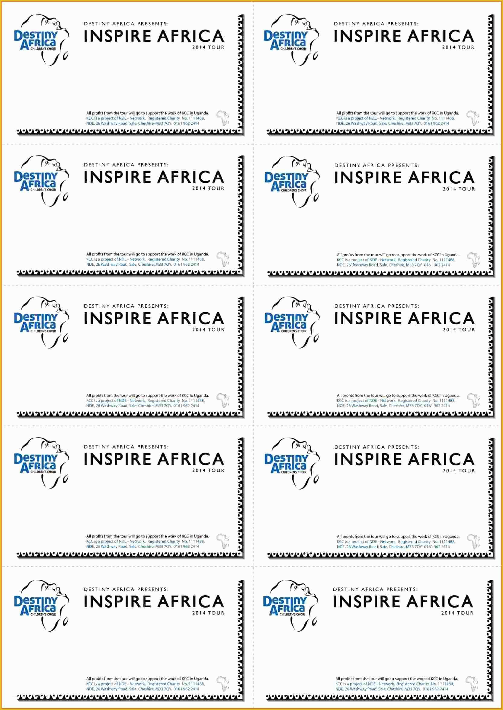 Free Ticket Template Of Raffle Ticket Template Free Microsoft Word 