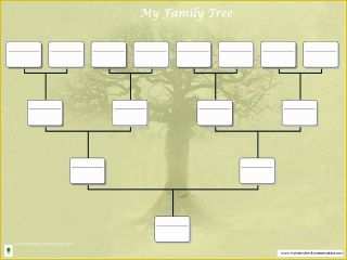 Free Tree Map Templates Of Free Editable Family Tree Charts ...