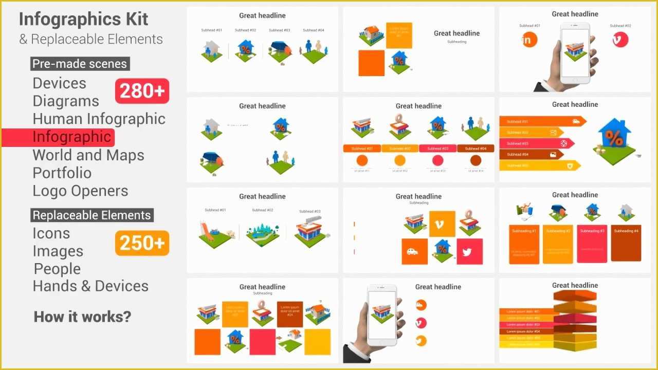 After Effects Infographic Template Free