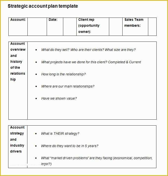 Key Account Plan Template Free Download Of Key Account Management Key Account Plan Template Free Download Of Key Account Management