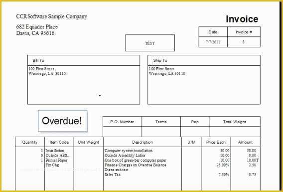 Quickbooks Templates Download Free Of Quickbooks Invoice Template 
