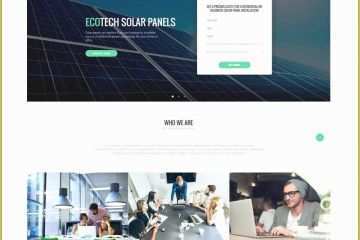 55 solar Panel Website Template Free | Heritagechristiancollege