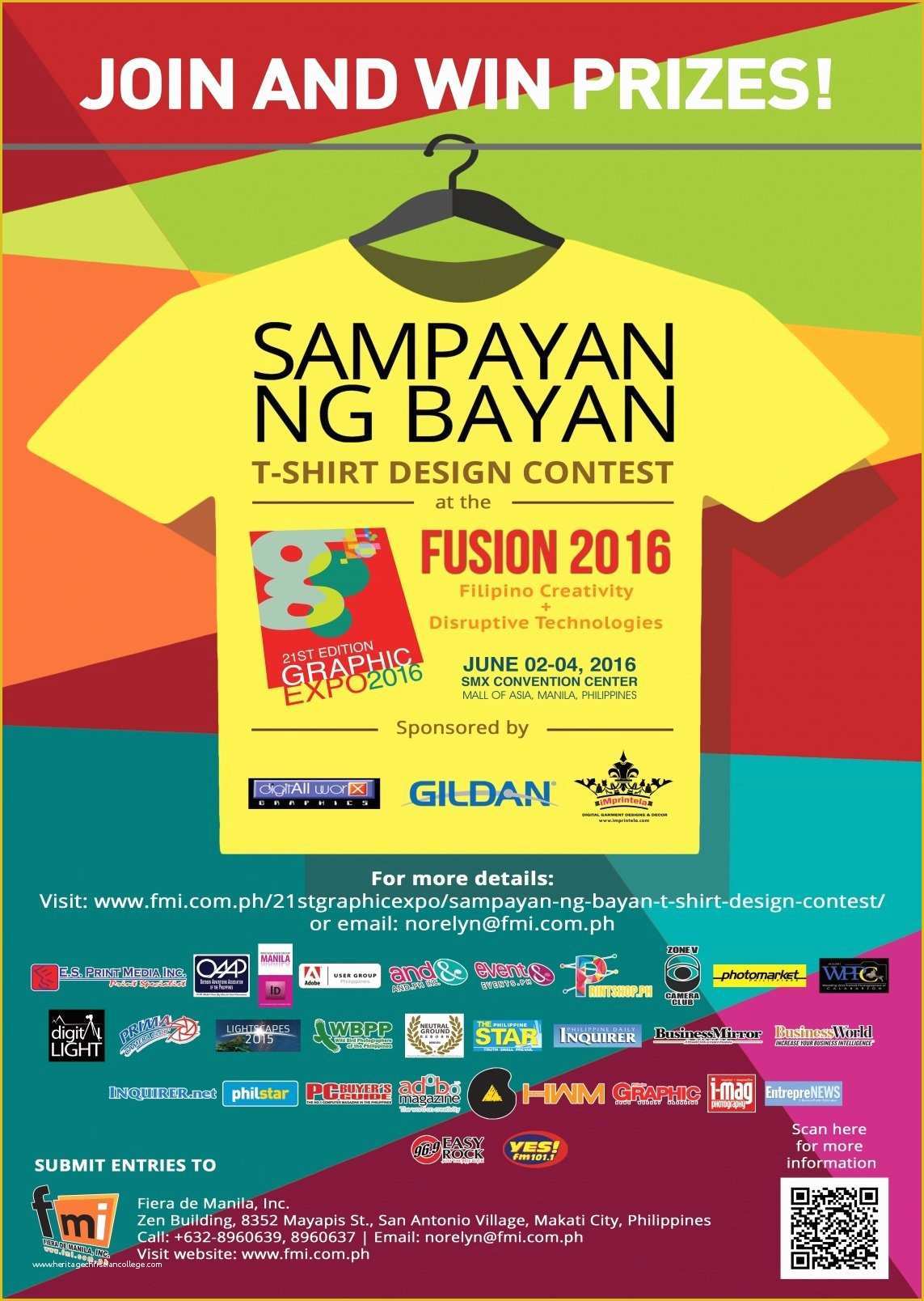T Shirt Design Contest Flyer Template Free Of Sampayan Ng Bayan T Shirt 