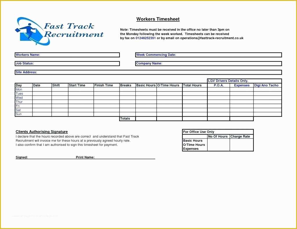 Timesheet Invoice Template Free Of 6 Free Contractor Invoice Template 