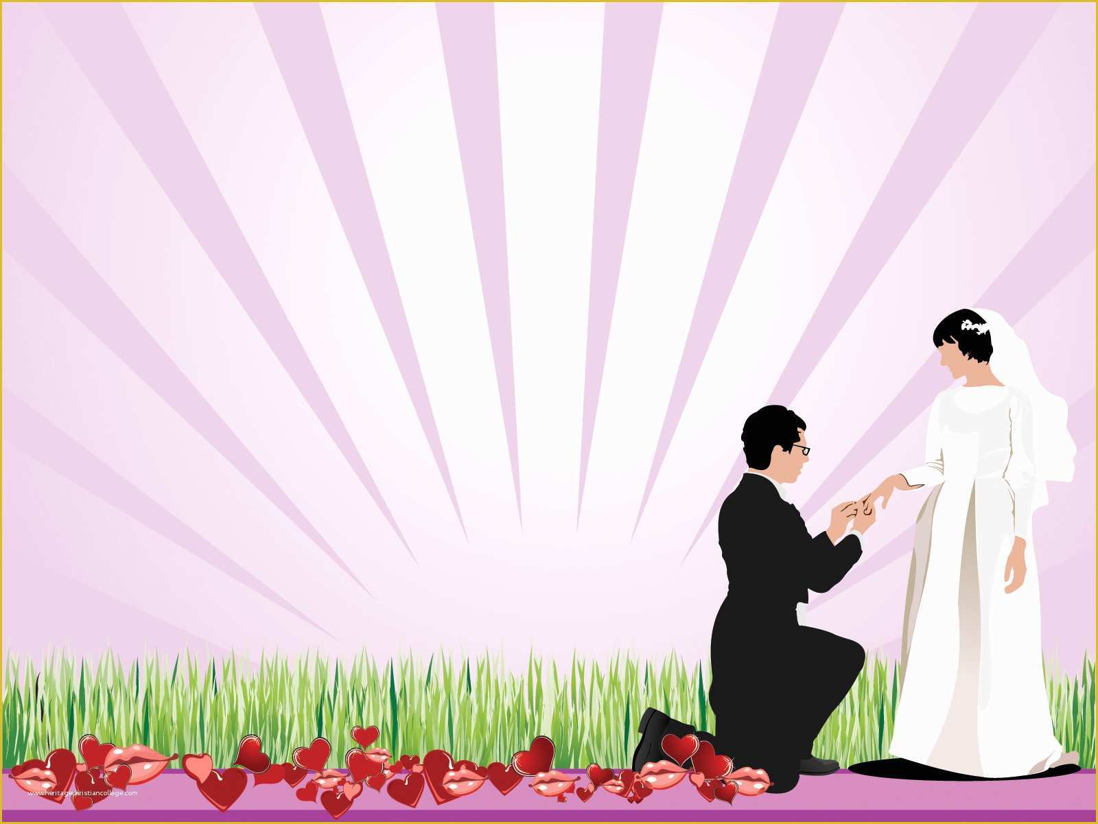 Powerpoint Wedding Invitation Template