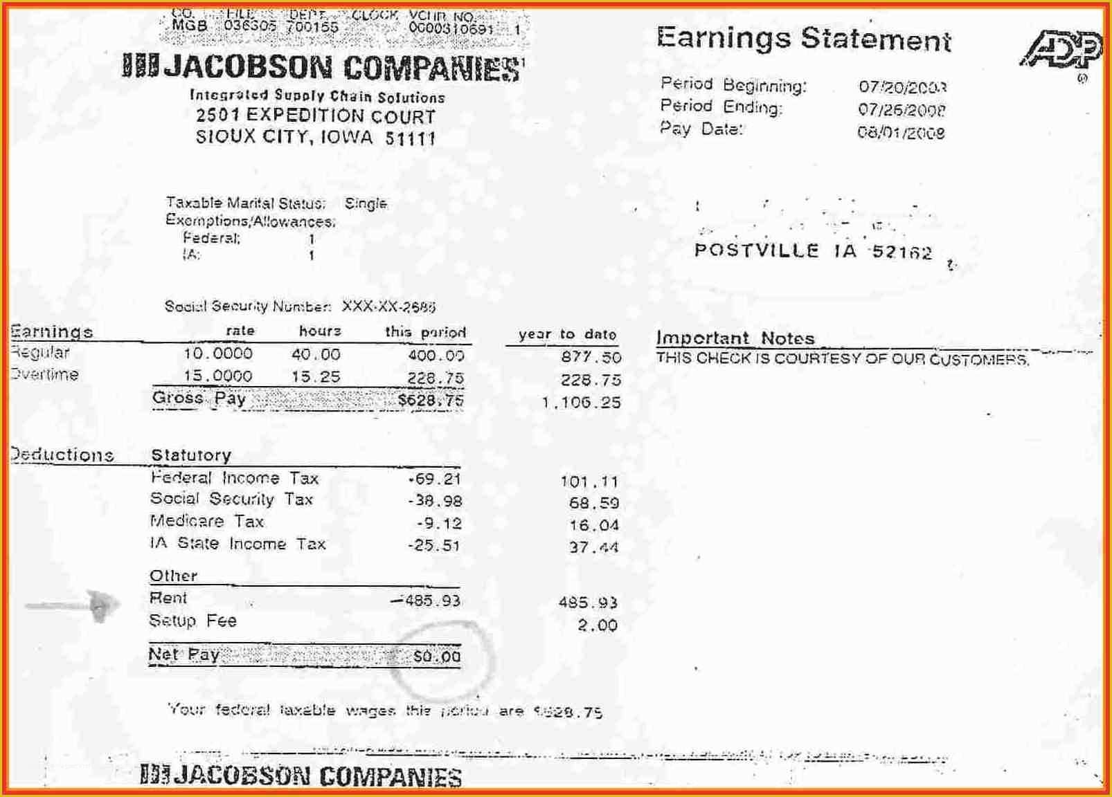 Adp Printable Pay Stubs Printable World Holiday