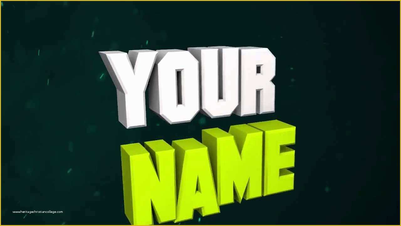 After Effects Templates Free Download Cs6 Of Free 3d Intro Template 10 