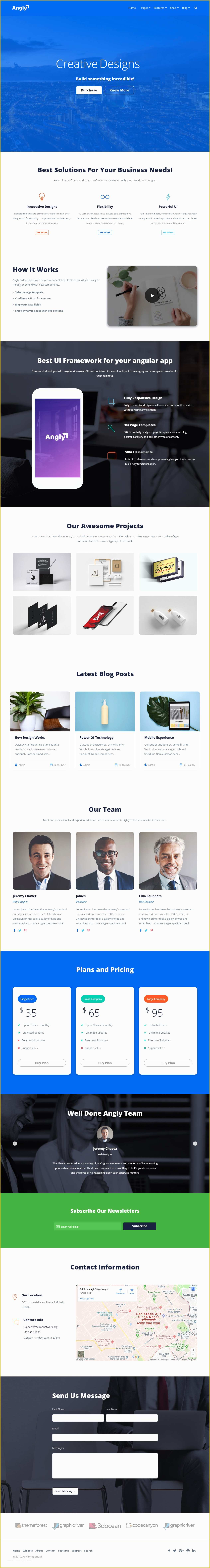 Angular Website Templates Free Of 10 Latest Angular 6 Website Template ... Angular Website Templates Free Of 10 Latest Angular 6 Website Template ...