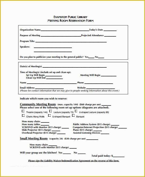 Artist Booking Form Template Free Printable Templates
