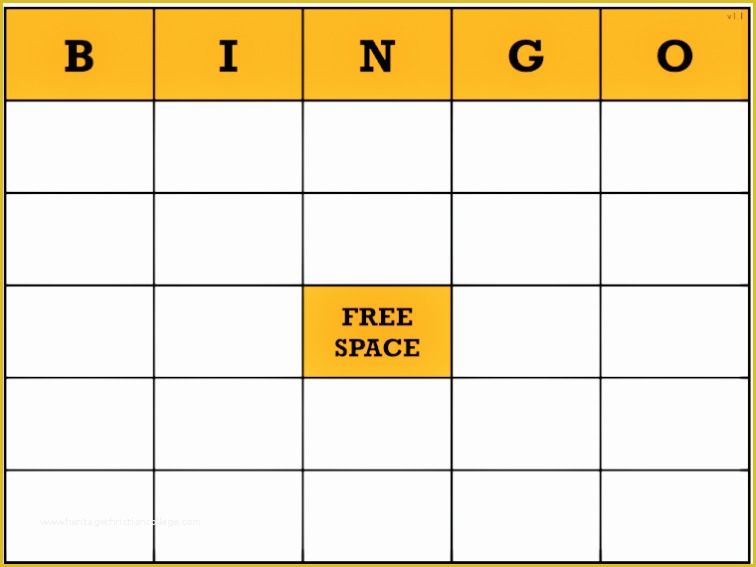 Bingo Card Template Free Of Free Blank Bingo Card Template Word 