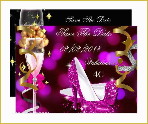 Birthday Party Save The Date Templates Free Of 18 Save The Date Party 