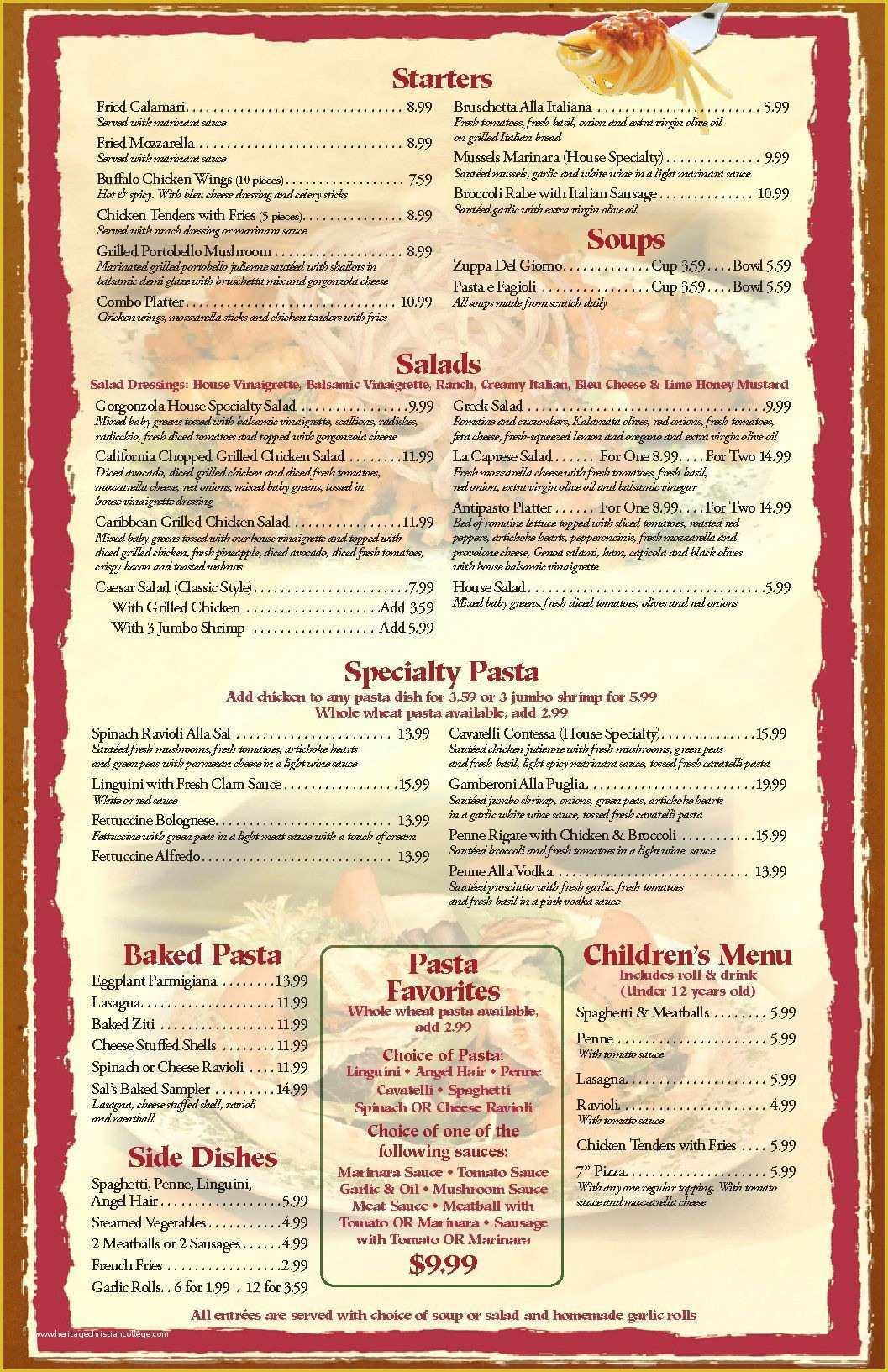 Blank Menu Template Free Of Free Blank Restaurant Menu Templates 