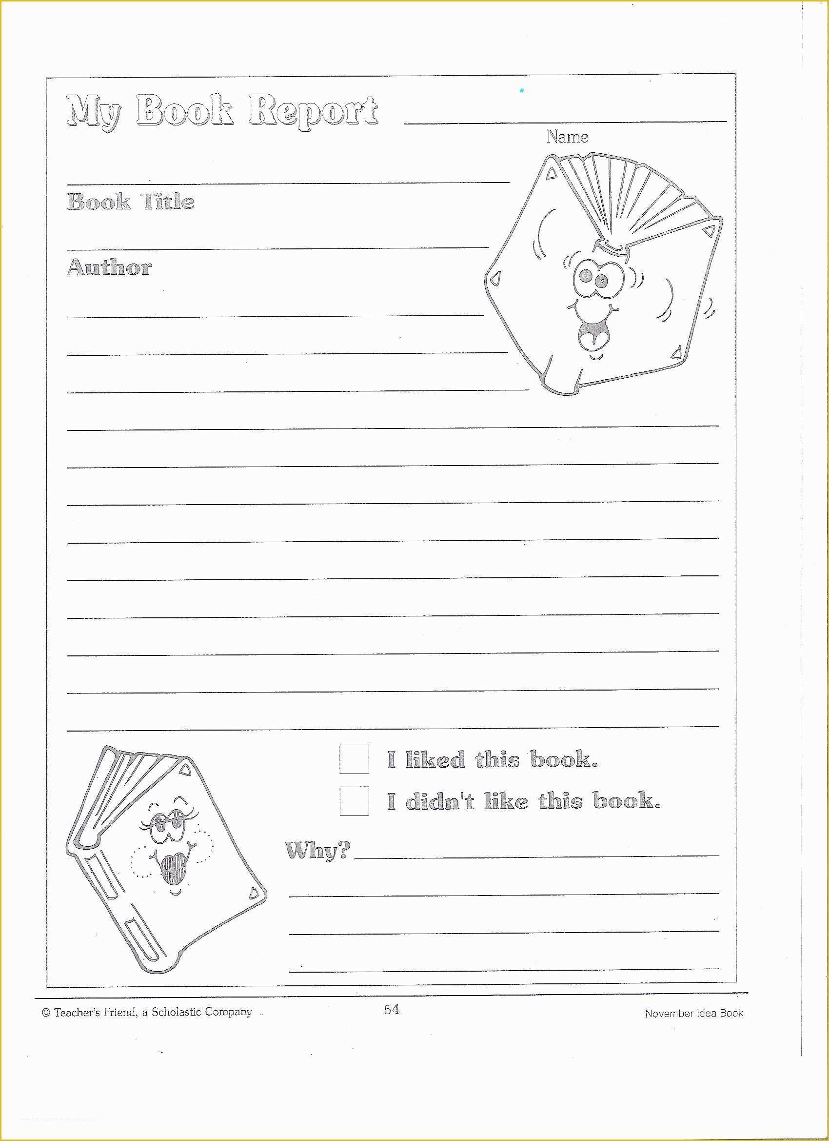 Book Report Template 2nd Grade Free Of Miss Murphy S 1st And 2nd Grade Book Report Template 2nd Grade Free Of Miss Murphy S 1st And 2nd Grade