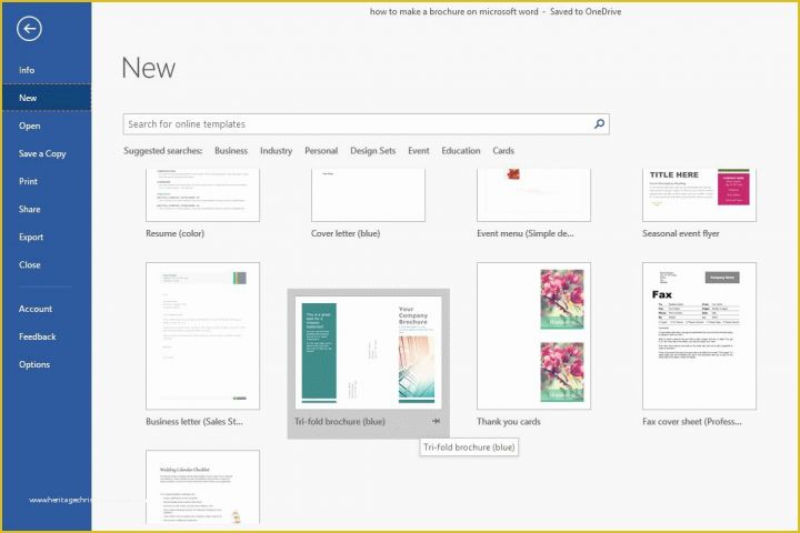 Booklet Template Free Download Word Of Brochures Templates for ...
