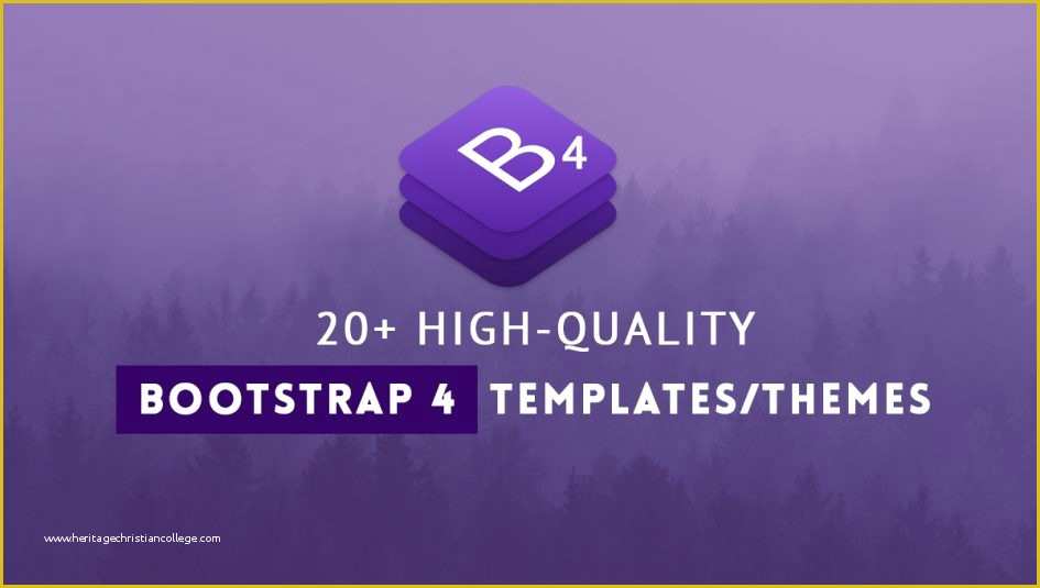 Bootstrap 4 Templates Free Of 20 Best Bootstrap 4 Templates And Themes 