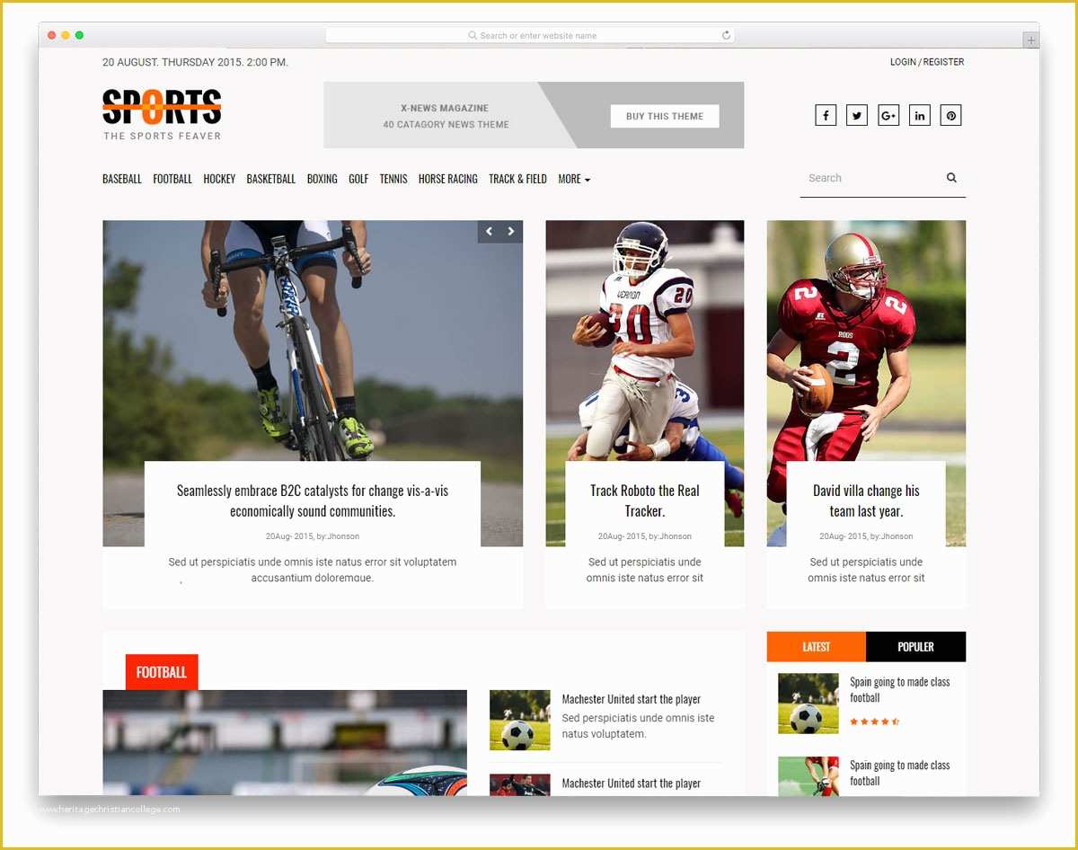 Bootstrap Blog Template Free Of Download Two Sidebar And One Sidebar 