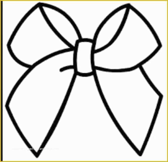 Cheer Bow Template Printable Free Of Cheer Bow Rhinestone Template 