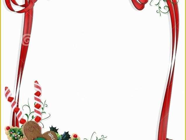 52 Christmas Letter Border Templates Free Heritagechristiancollege
