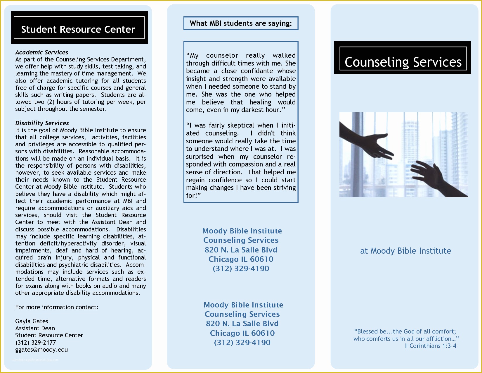 Counseling Brochure Templates Free Of Brochure Template Category Page 