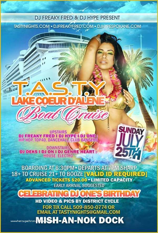 Cruise Flyer Template Free Printable Templates