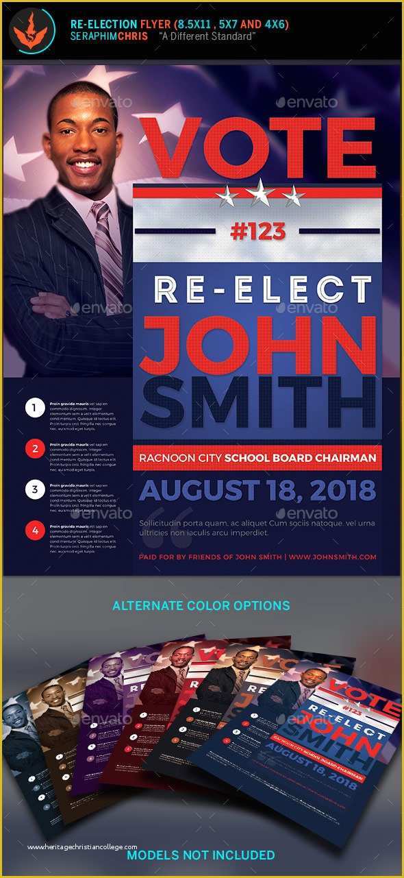 Free Election Campaign Flyer Template Philippines Printable Templates