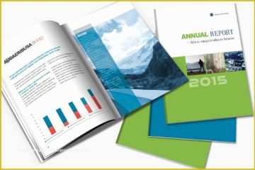 Free Annual Report Template Indesign Of Indesign Landscape Report ...
