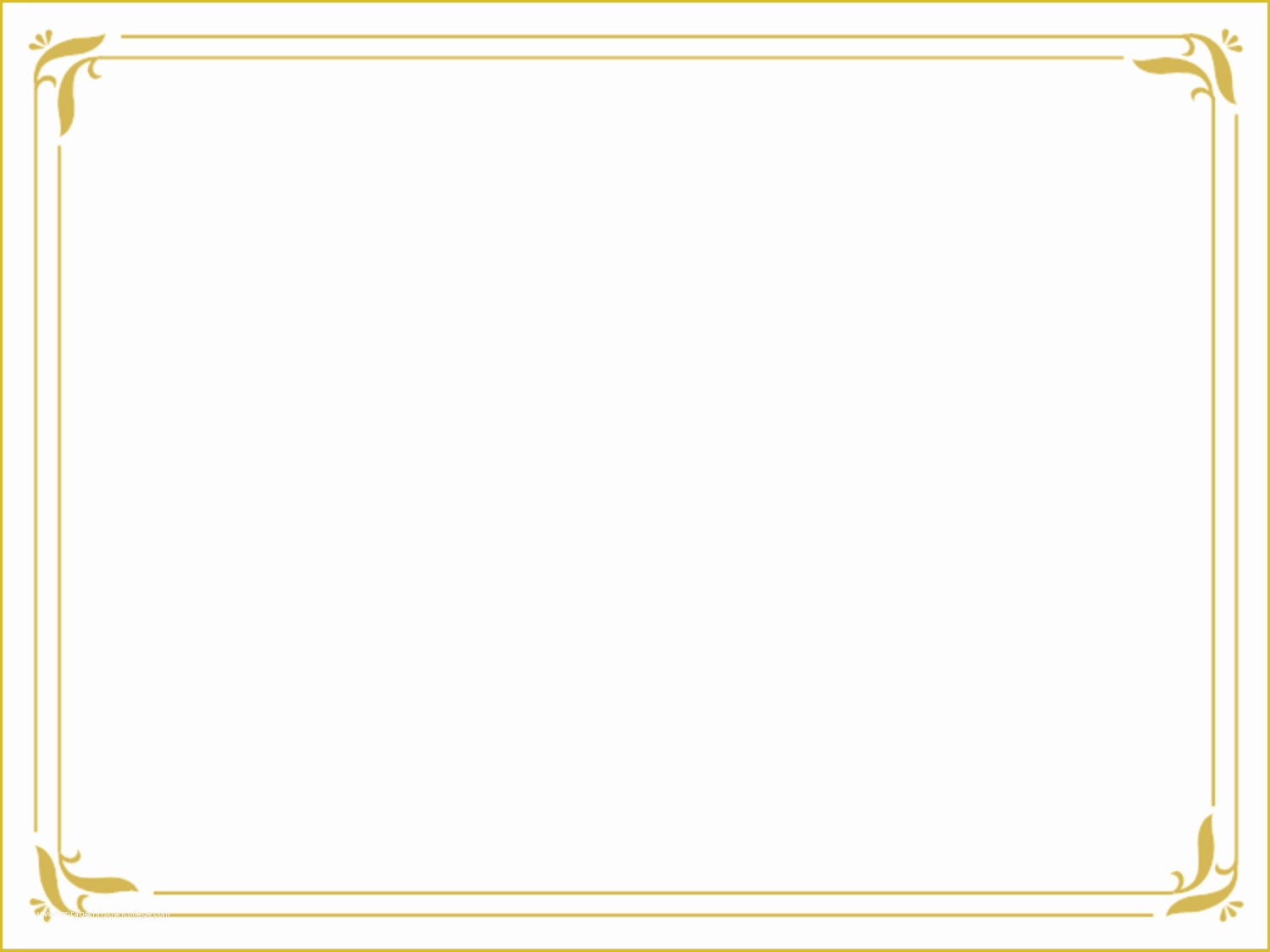 Simple Border Design For PowerPoint