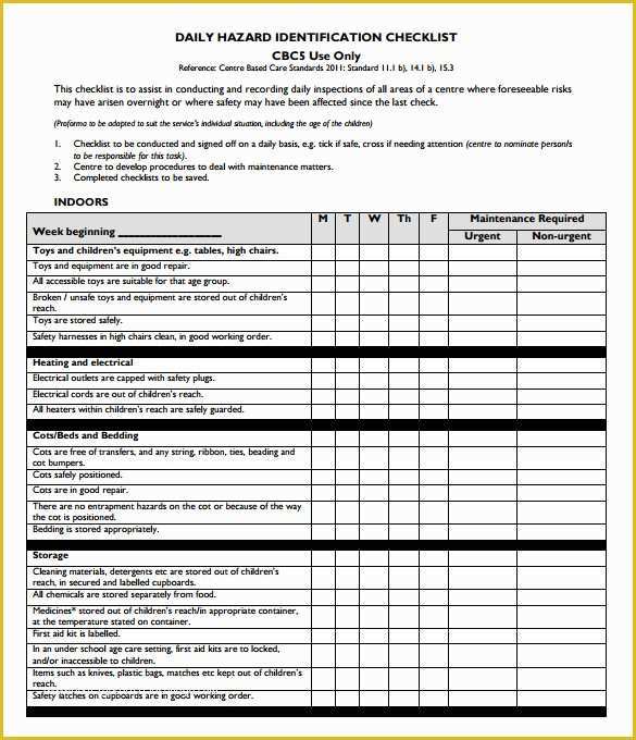 Free Checklist Template Word Of Checklist Template 38 Free Word Excel Pdf Documents 