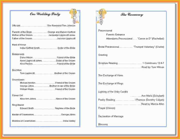 Free Childrens Church Bulletin Templates Printable Templates