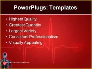 Free Ecg Powerpoint Templates Of Illustration Of An Electrocardiogram ...