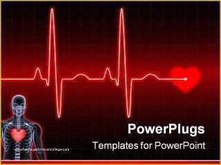 Free Ecg Powerpoint Templates Of Powerpoint Template Digital Human Body ...