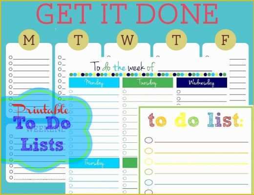 Free Editable to Do List Template Of Free Printable to Do Lists – Cute ...