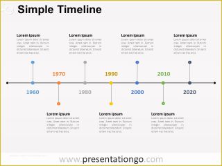 Free event Timeline Template Of Simple Timeline Powerpoint Diagram ...