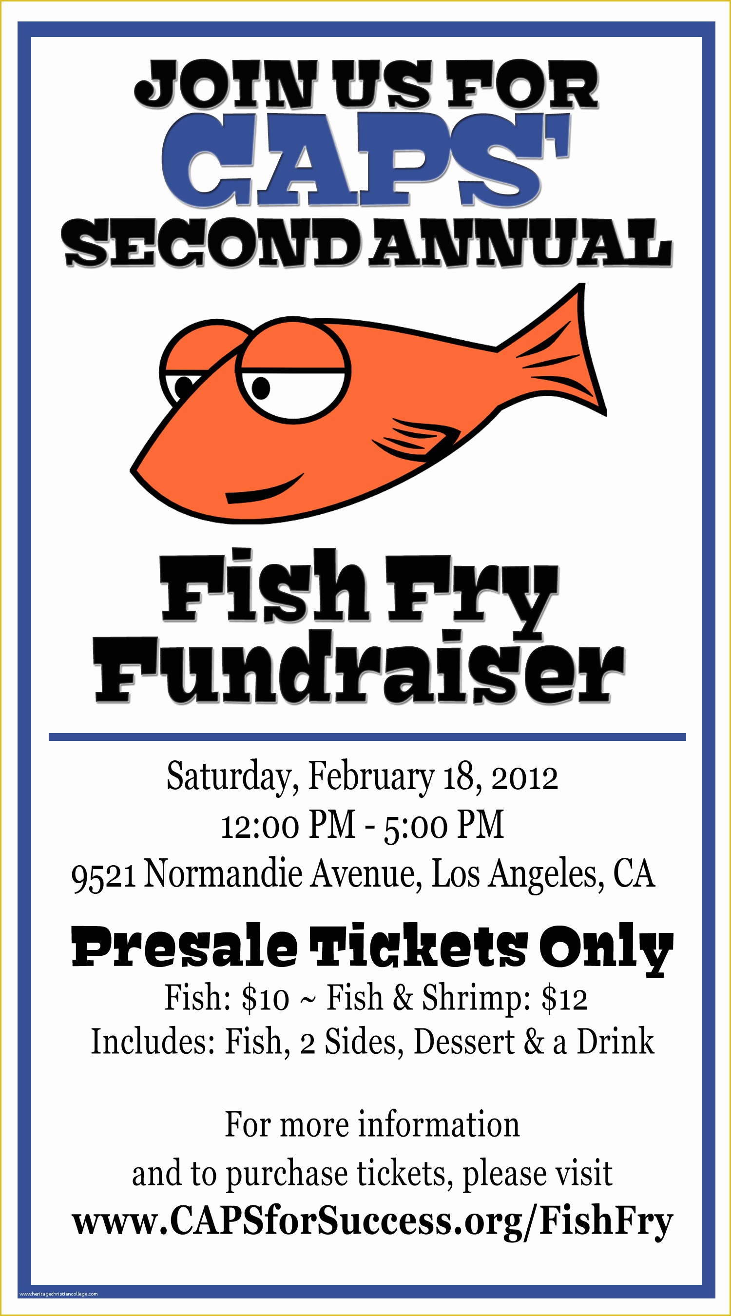 Free Fish Fry Template