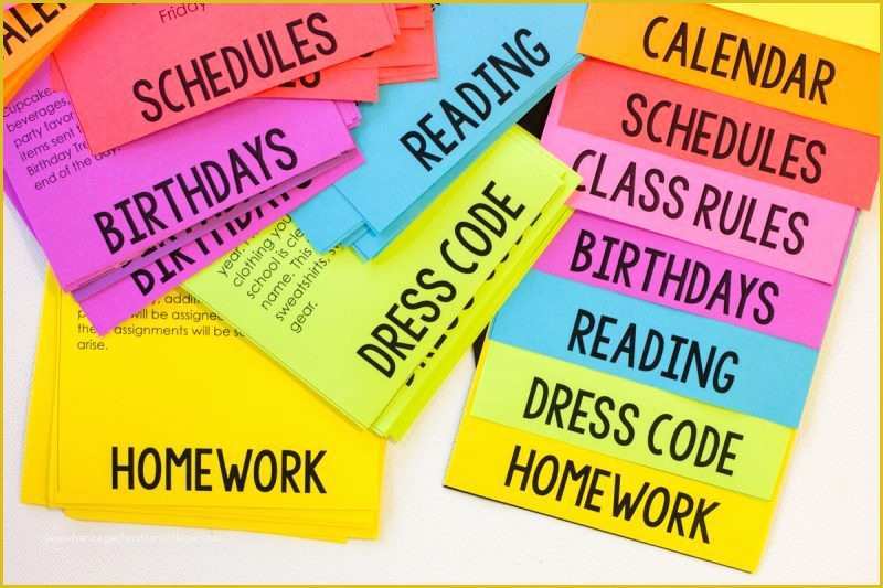 Free Flip Book Template For Teachers Of Free Parent Flip Book Template 